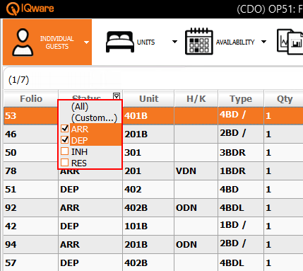 IQpms - Advanced Column Filtering